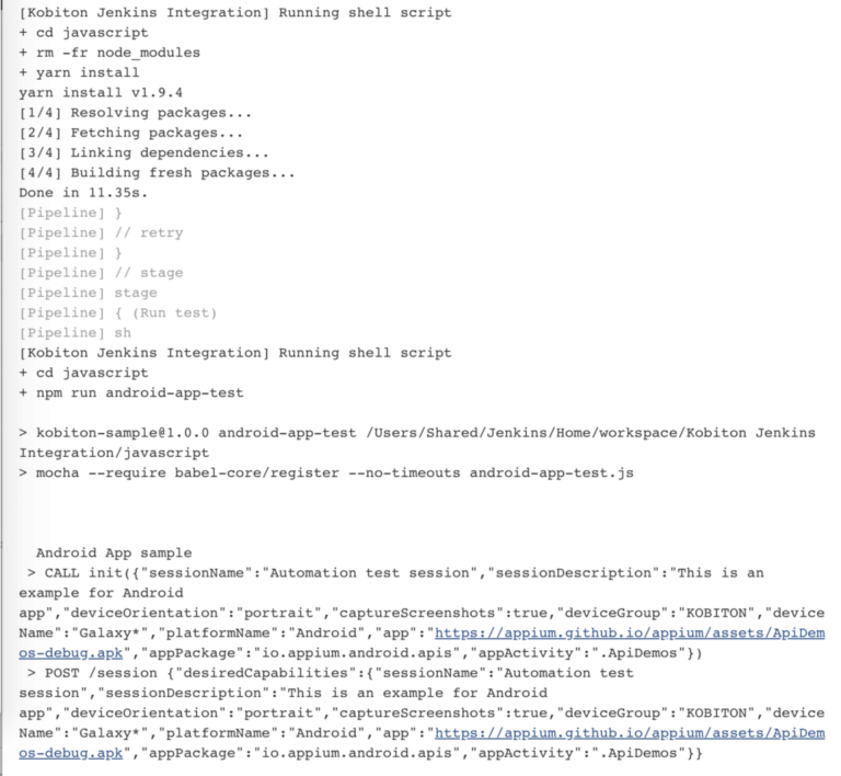 Kobiton - Jenkins Integration - Mobile Testing | Kobiton