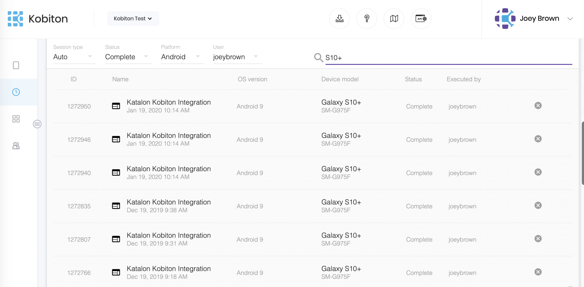 How can we integrate Kobiton with Katalon Studio? | Kobiton