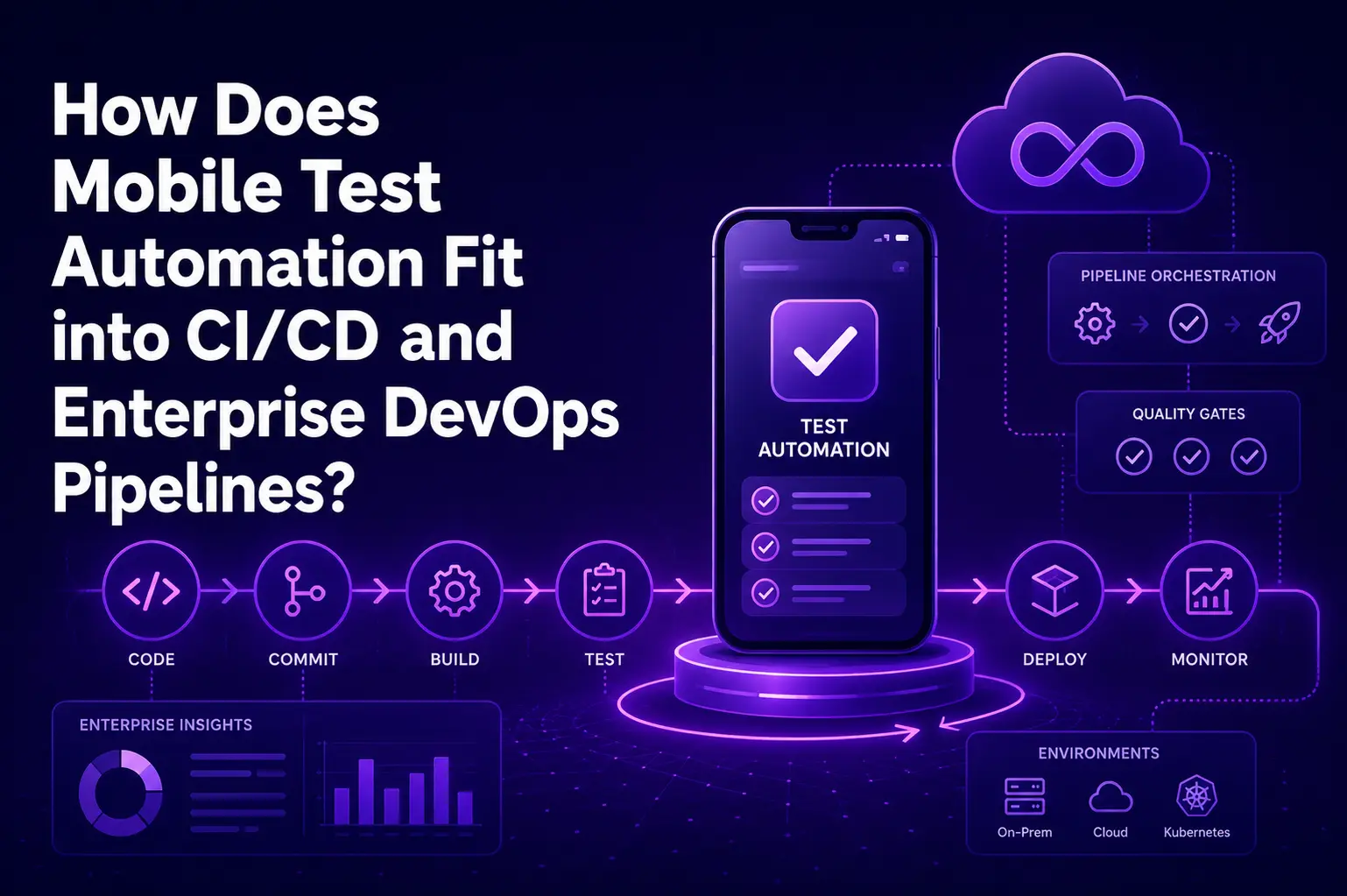 How Mobile Test Automation Fits CI/CD & DevOps