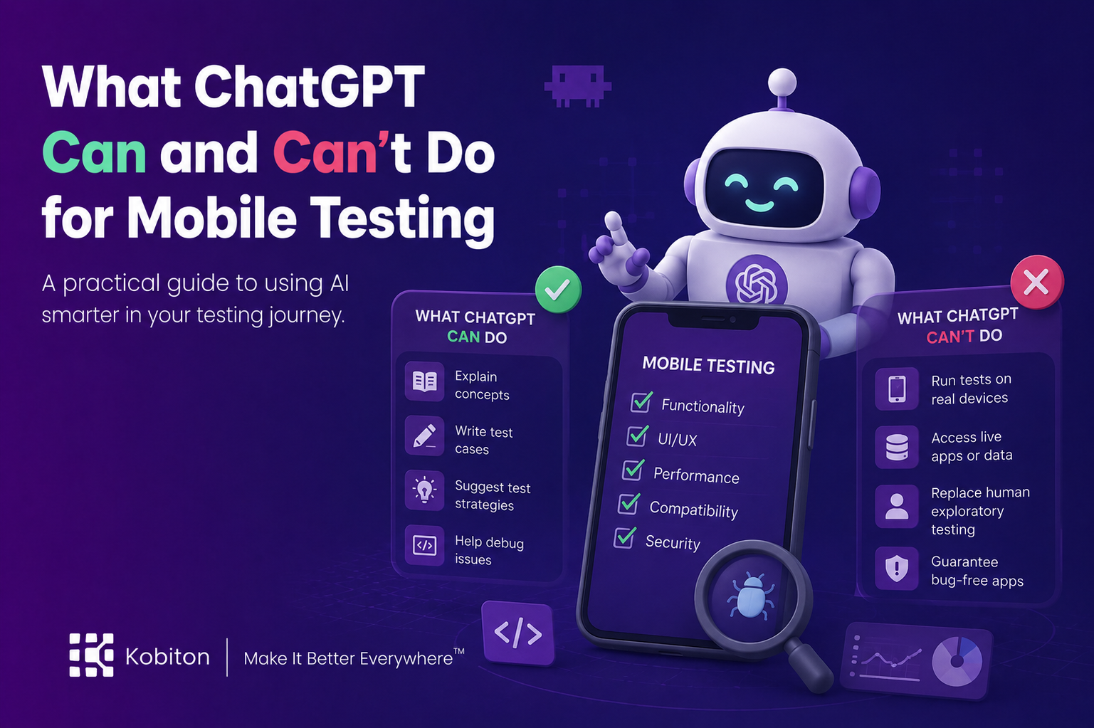ChatGPT for Mobile Testing: What It Can and Can’t Do
